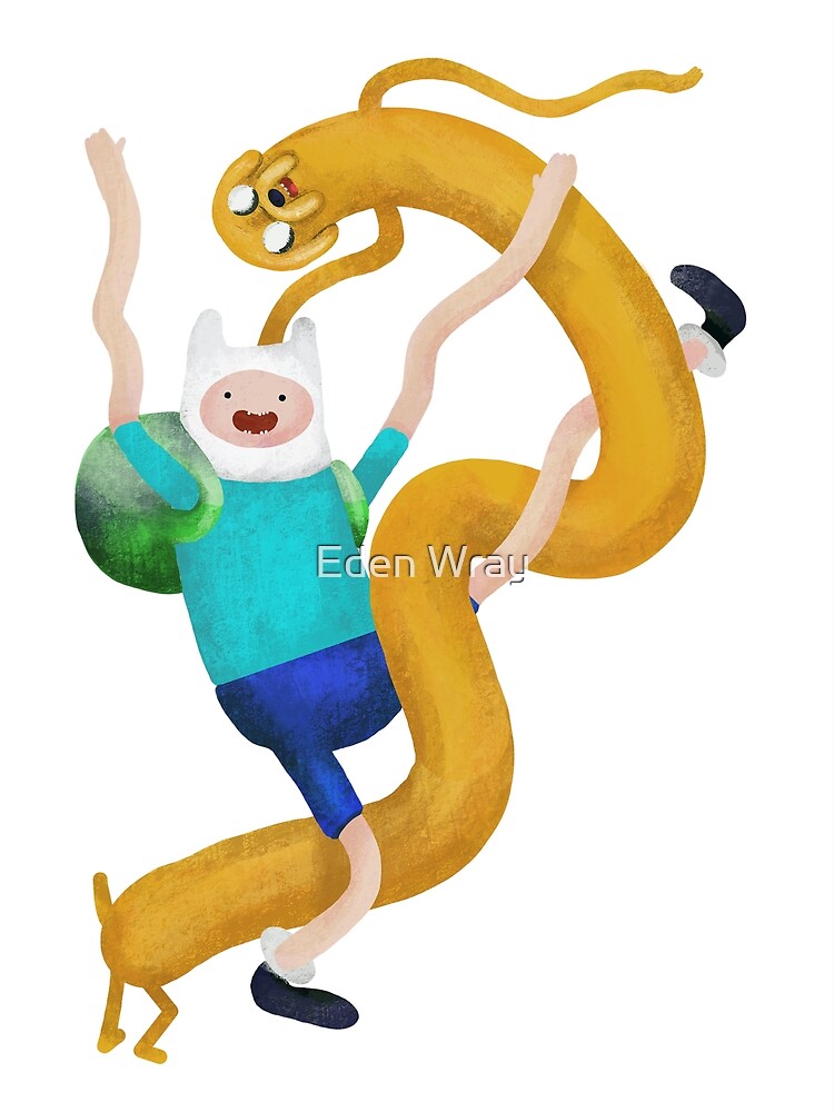 Finn&Jake Adventure Time Fan Art Premium Matte Vertical Poster Designed ...