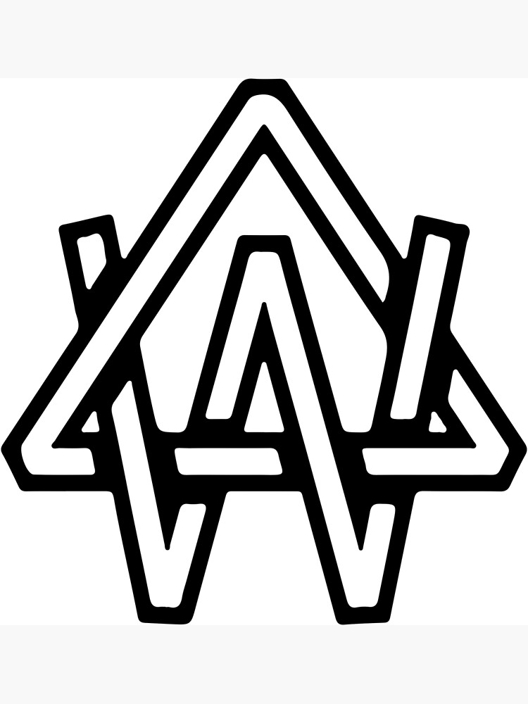 "Alison Wonderland NEW LOGO in Black" Poster for Sale by ...