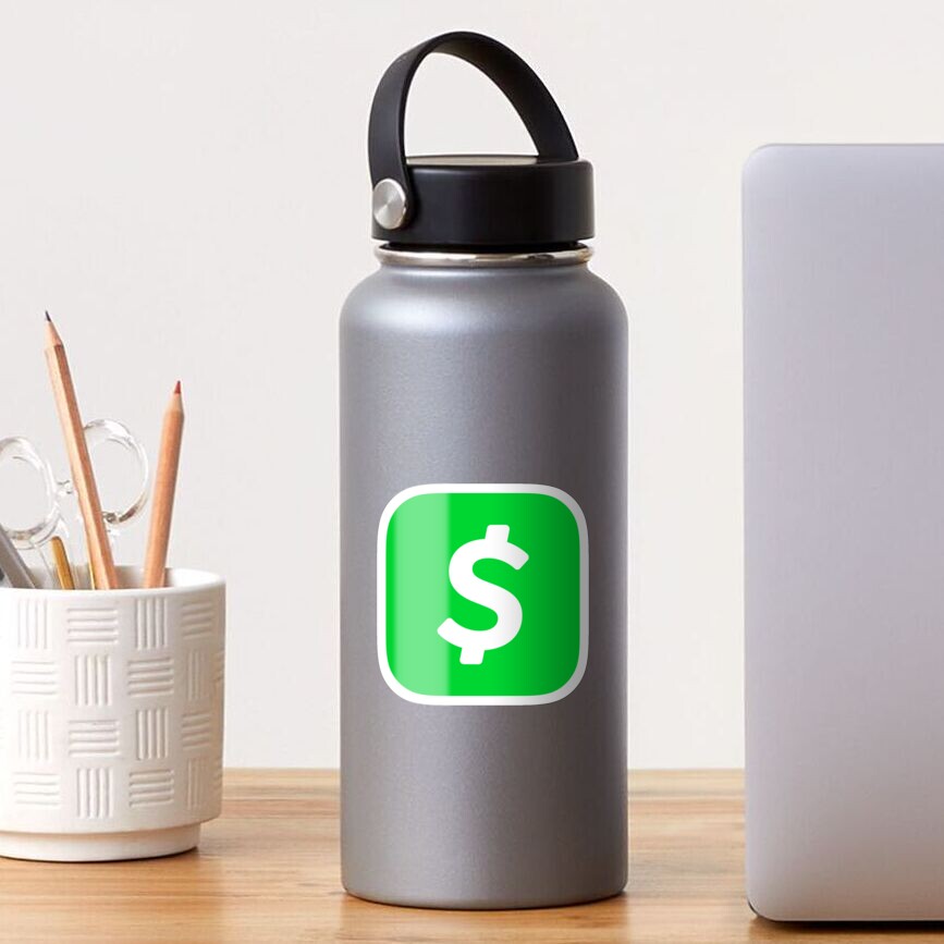 "Cash App logo" Sticker for Sale by MikaBella08 | Redbubble