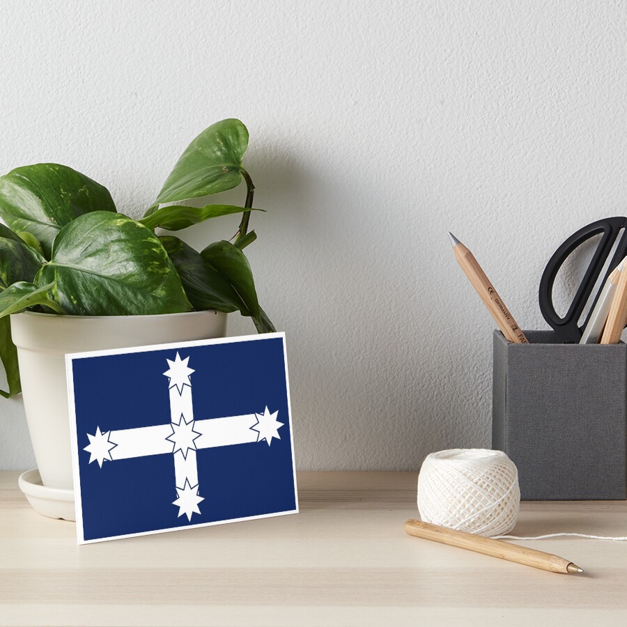 "Eureka Flag, iconic Australian flag of democracy" Art Board Print for ...