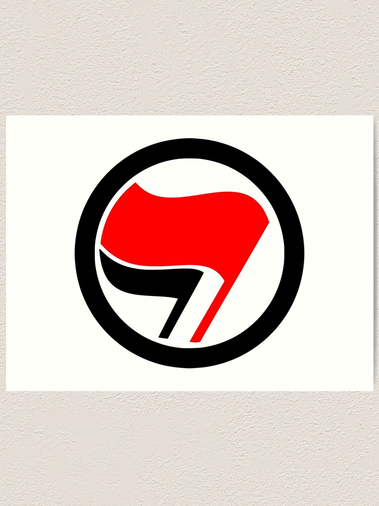 "Anti-Fascist logo" Art Print by GdLkngCrps | Redbubble
