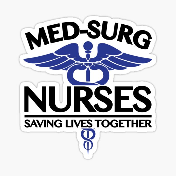 "Med-Surg db" Sticker by Cherd | Redbubble