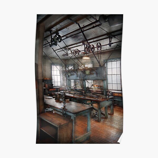 "Machinist - Steampunk - The contraption room" Poster for Sale by ...
