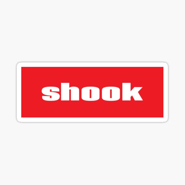 "Shook Confused Or In Utter Disbelief Words Millennials Use " Sticker ...