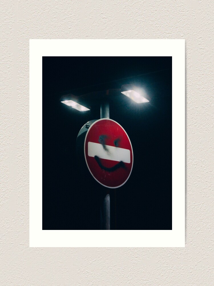 "Happy Stop" Art Print by Shaka-Online | Redbubble