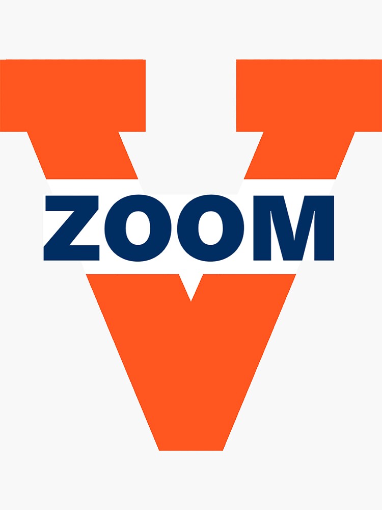 "UVA Zoom University" Sticker for Sale by DD-Graphics | Redbubble