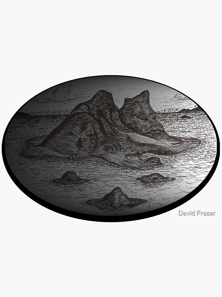 "Isolation Island" Sticker for Sale by davidfraser | Redbubble