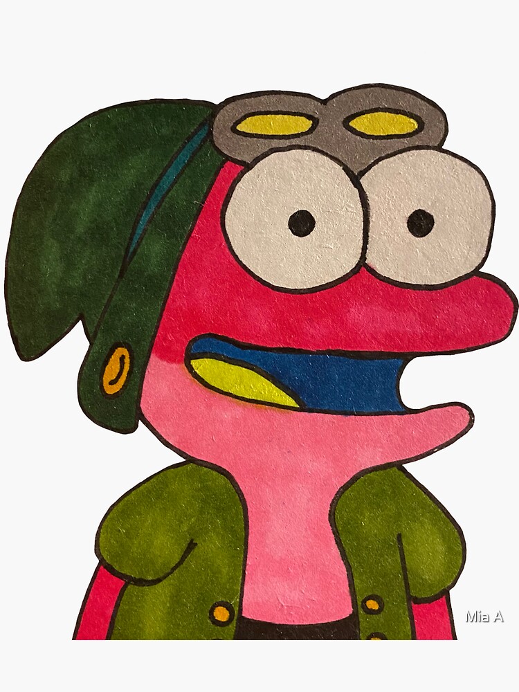 "Sprig from Amphibia" Sticker for Sale by purplecow22 | Redbubble