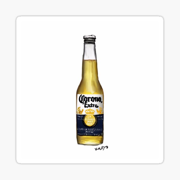"Corona extra " Sticker for Sale by sladjana | Redbubble