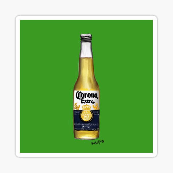 "Corona extra " Sticker for Sale by sladjana | Redbubble