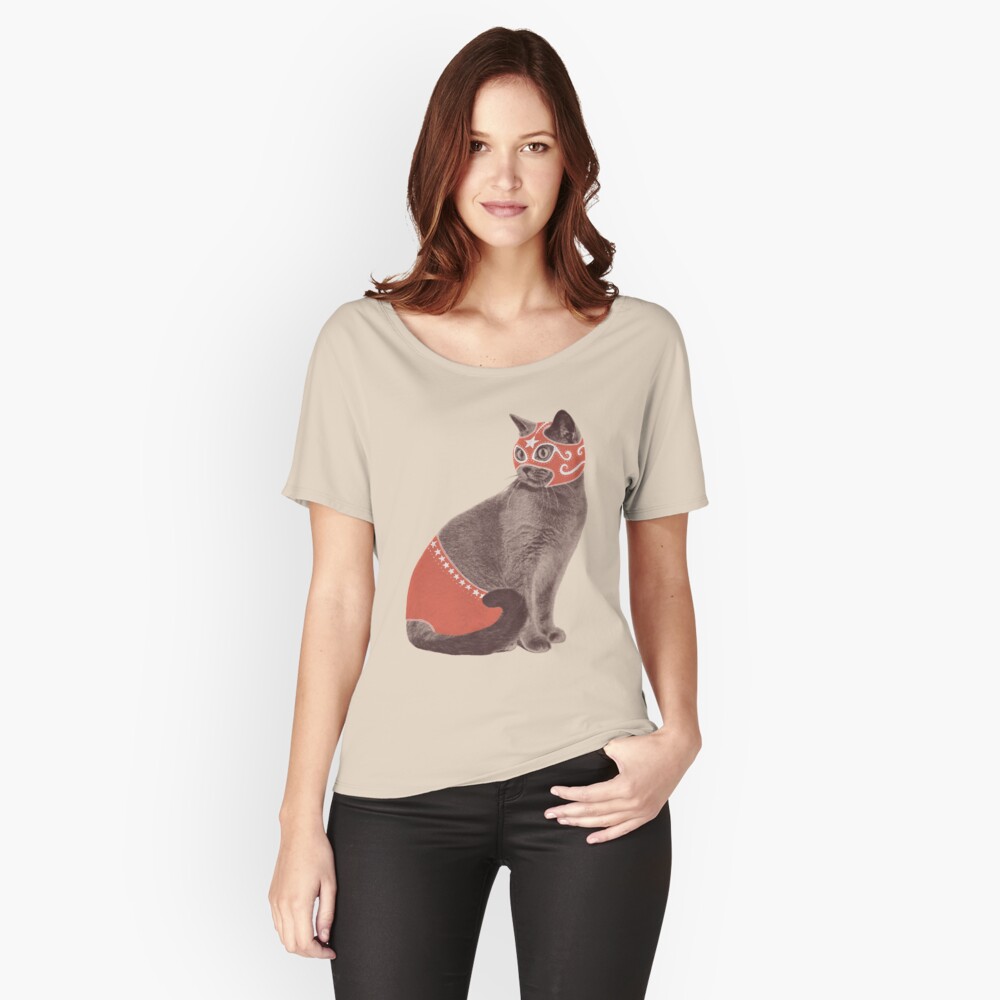 "Cat Wrestler" Essential T-Shirt for Sale by florentbodart | Redbubble