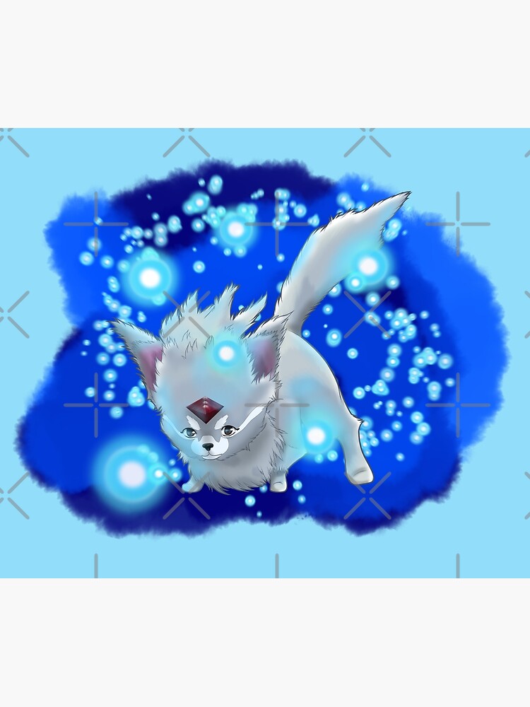 "Carbuncle Summon ::Final Fantasy VII Remake::" Throw Blanket by ...