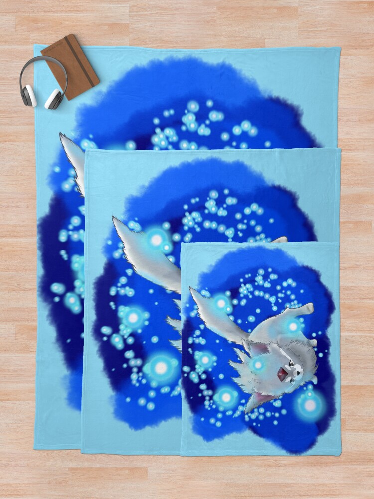 "Carbuncle Summon ::Final Fantasy VII Remake::" Throw Blanket by ...