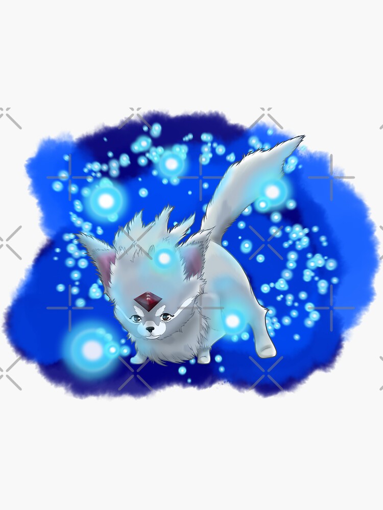 "Carbuncle Summon ::Final Fantasy VII Remake::" Sticker by Vixxen92 ...