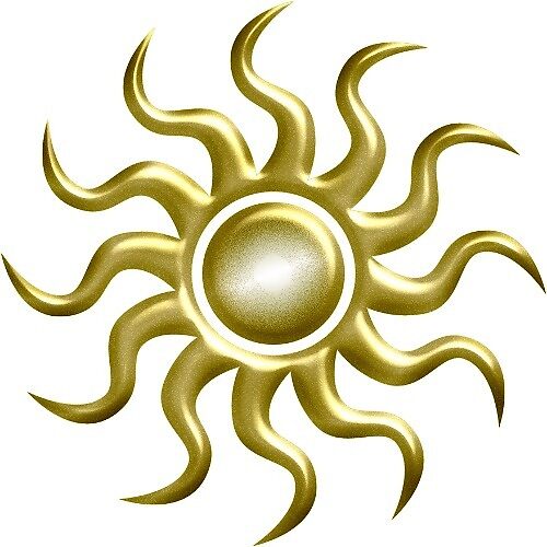 "Golden sun art" by norakie | Redbubble