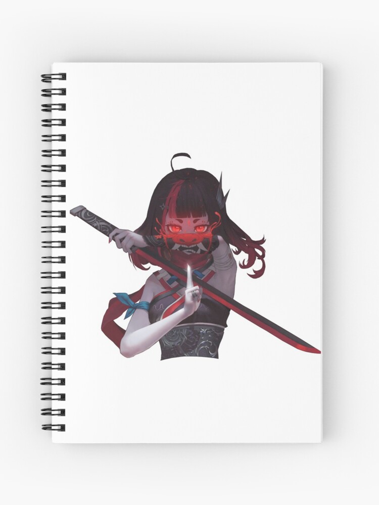 "wallpaper anime ninja girl" Spiral Notebook for Sale by igor-me ...