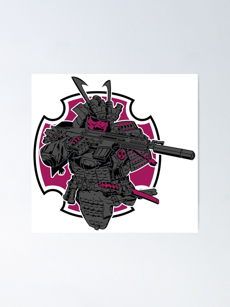 "Scar-H-y Oni Purple" Poster for Sale by Kelly12345 | Redbubble