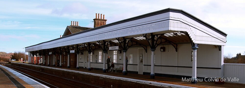 "Stonehaven Railway Station" by Matthew Colvin de Valle | Redbubble