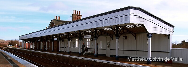 "Stonehaven Railway Station" by Matthew Colvin de Valle | Redbubble