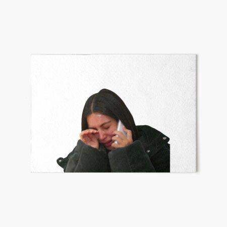 "Kim Kardashian Crying Meme" Art Board Print by no1phantrash | Redbubble