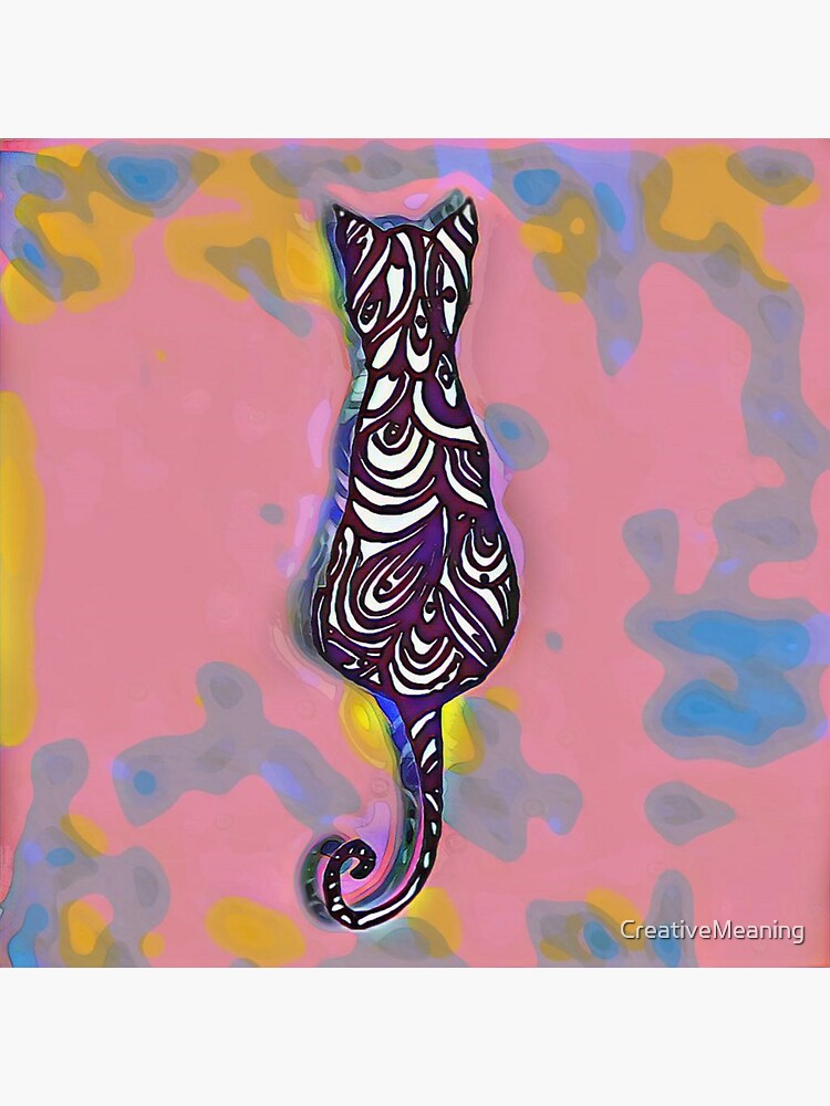 "Deep in Thought " Sticker by CreativeMeaning | Redbubble