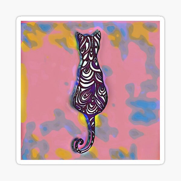 "Deep in Thought " Sticker by CreativeMeaning | Redbubble