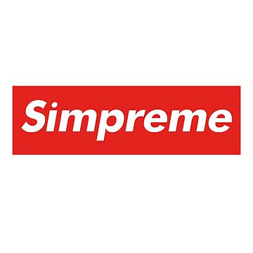 "Simp Memes" Sticker for Sale by Barnyardy | Redbubble