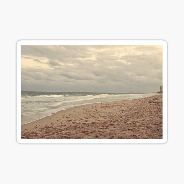 "Florida Beach Scene" Sticker for Sale by link2sue | Redbubble