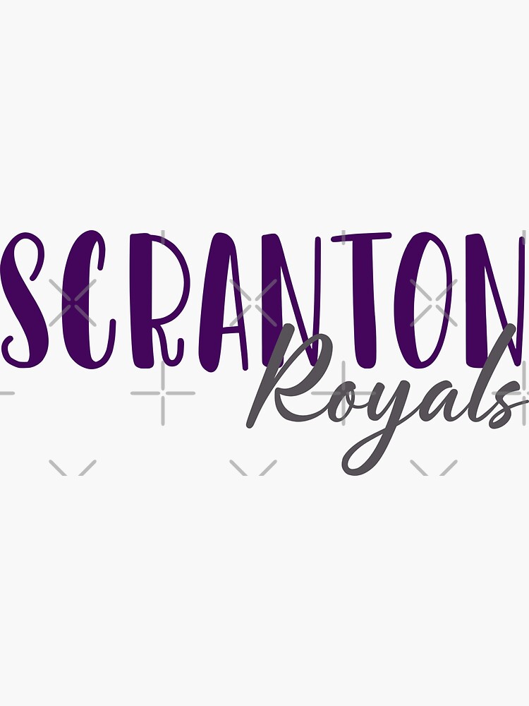 "Scranton Royals" Sticker for Sale by taylorr-made | Redbubble