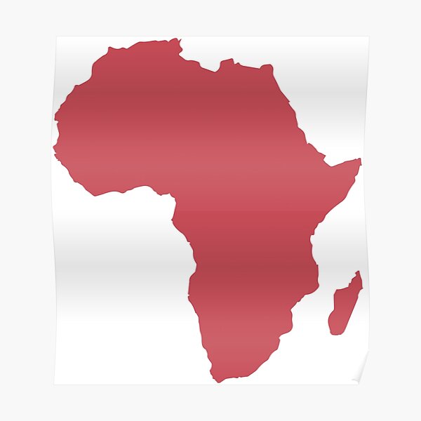 "African Continent" Poster for Sale by Konitsua | Redbubble