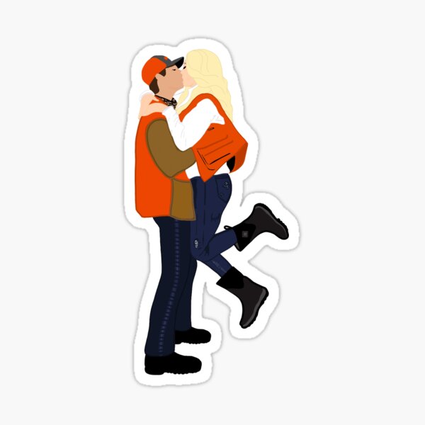 "Country Couple" Sticker by brytieboo | Redbubble