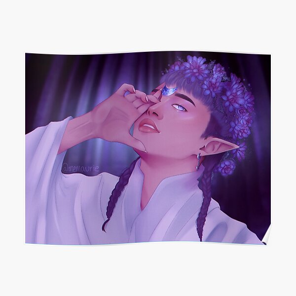 "ATEEZ Hongjoong | Elf" Poster for Sale by 0oliilo0 | Redbubble