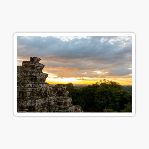 "Angkor Wat Temple" Sticker for Sale by Gora23 | Redbubble