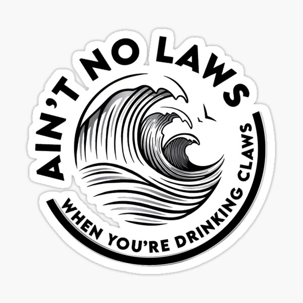 No Laws Stickers | Redbubble