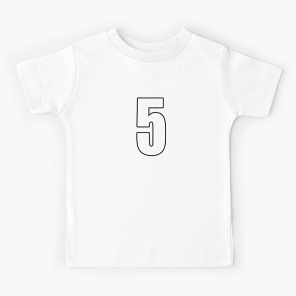 "Number 5 number five - jersey number soccer sport" Kids T-Shirt by ...