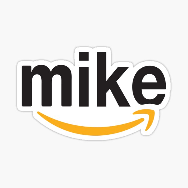 "Amazon Mike" Sticker by dalicorcorama | Redbubble