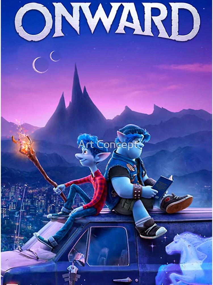 "ONWARD" Poster for Sale by xarprofit | Redbubble