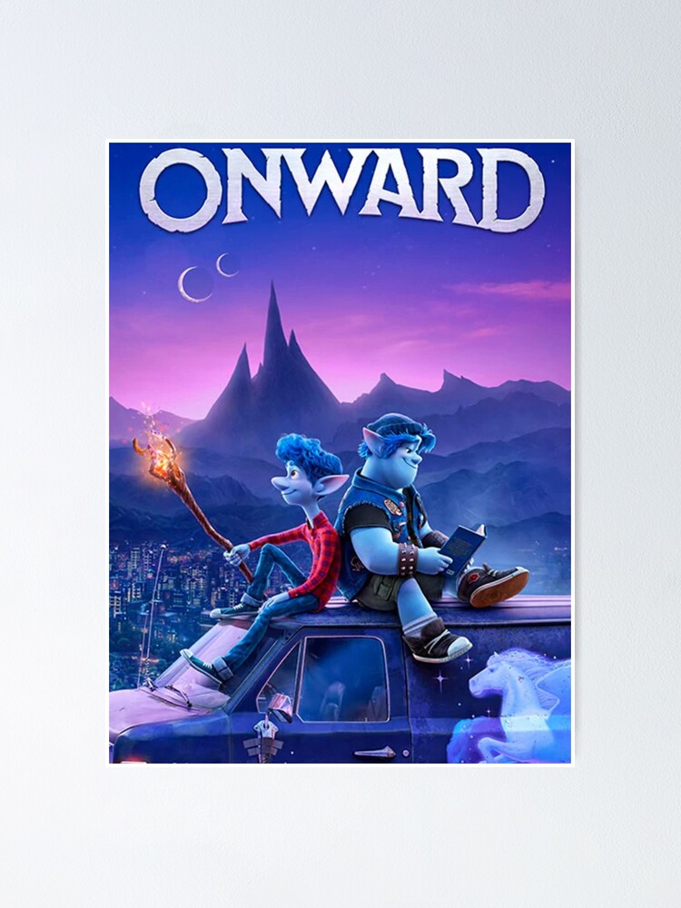 "ONWARD" Poster for Sale by xarprofit | Redbubble