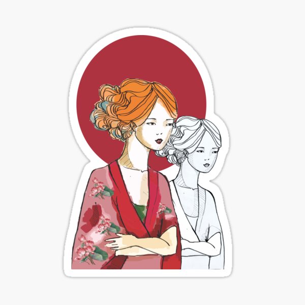 "East West" Sticker for Sale by EZanartu | Redbubble