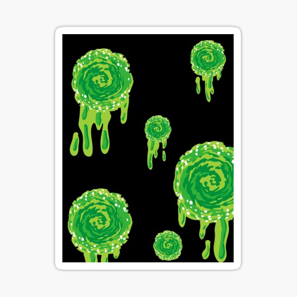 "Rick and Morty Portal " Sticker by INSAINT | Redbubble