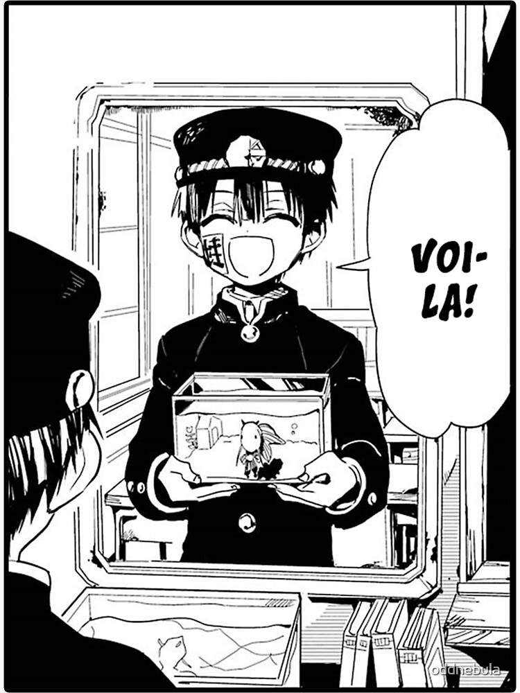 " Voila - Toilet Bound Hanako-Kun Manga Scene" Sticker by oddnebula ...
