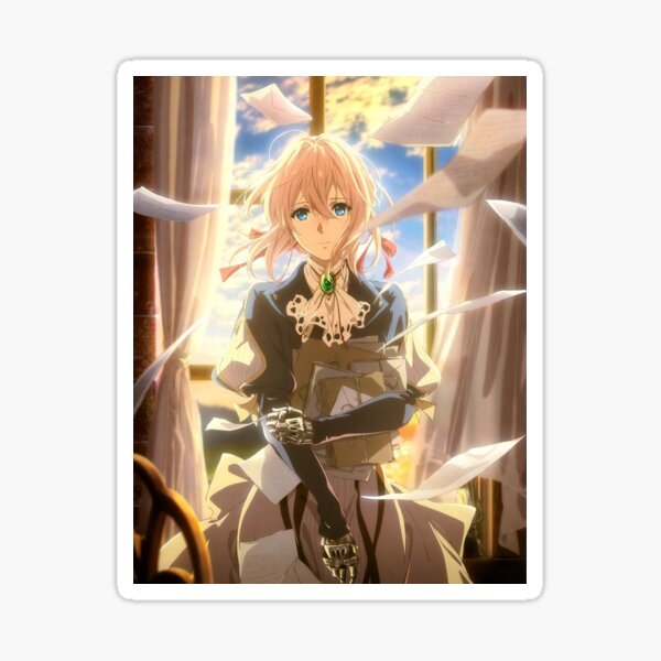"Violet Evergarden" Sticker by martineden146 | Redbubble