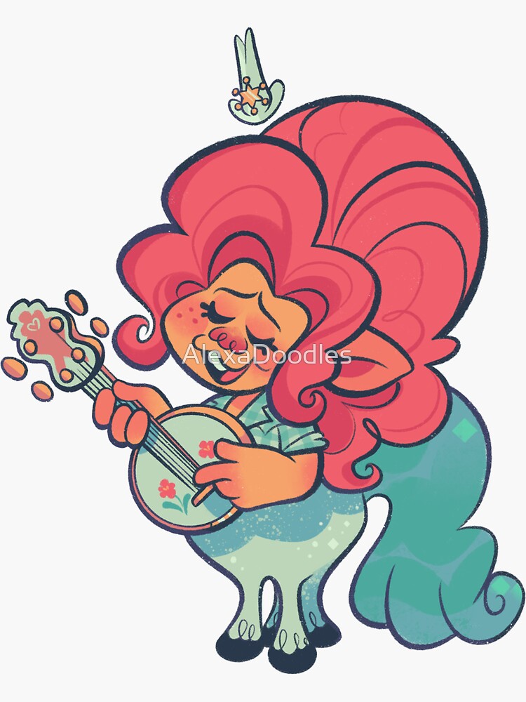 "Darlin' Delta Dawn" Sticker for Sale by AlexaDoodles | Redbubble