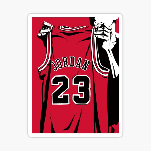 "jordan 23" Sticker for Sale by behemoot | Redbubble
