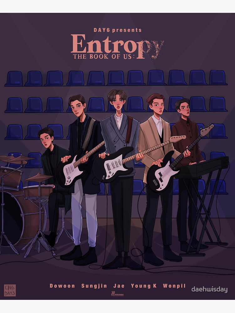 "Day6 Entropy" Sticker for Sale by daehwisday | Redbubble