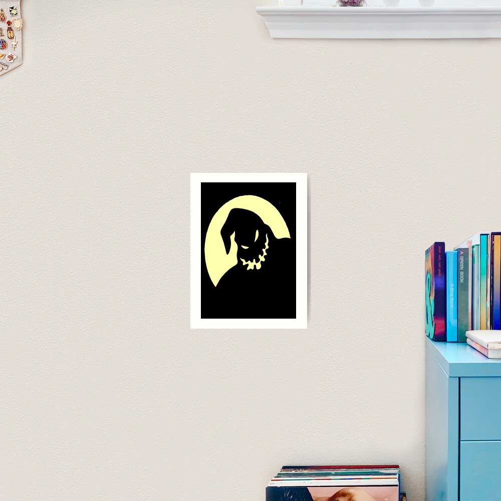 "Oogie Boogie Moon" Art Print by jbtiger1992 | Redbubble