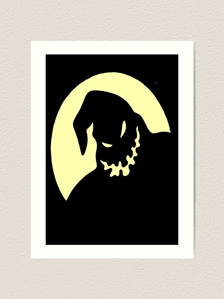 "Oogie Boogie Moon" Art Print by jbtiger1992 | Redbubble