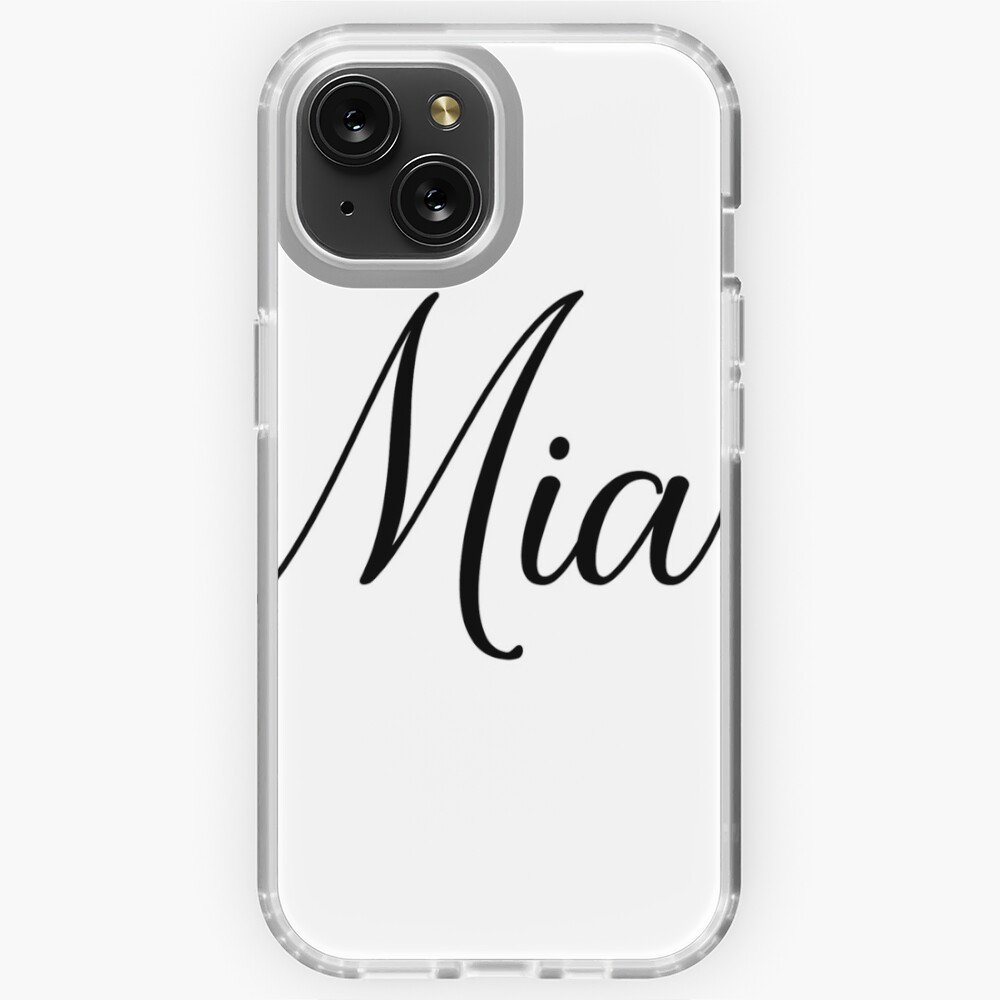 "mia script name sticker" Sticker for Sale by th3a | Redbubble