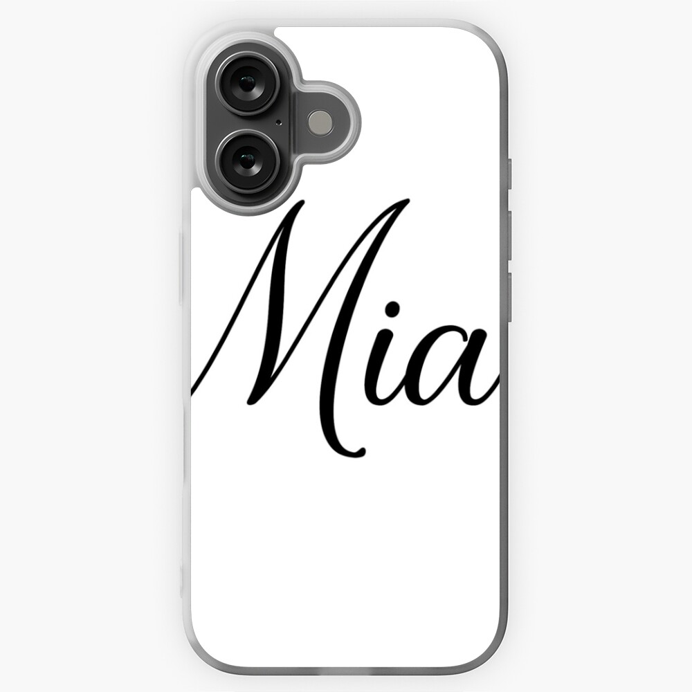 "mia script name sticker" Sticker for Sale by th3a | Redbubble