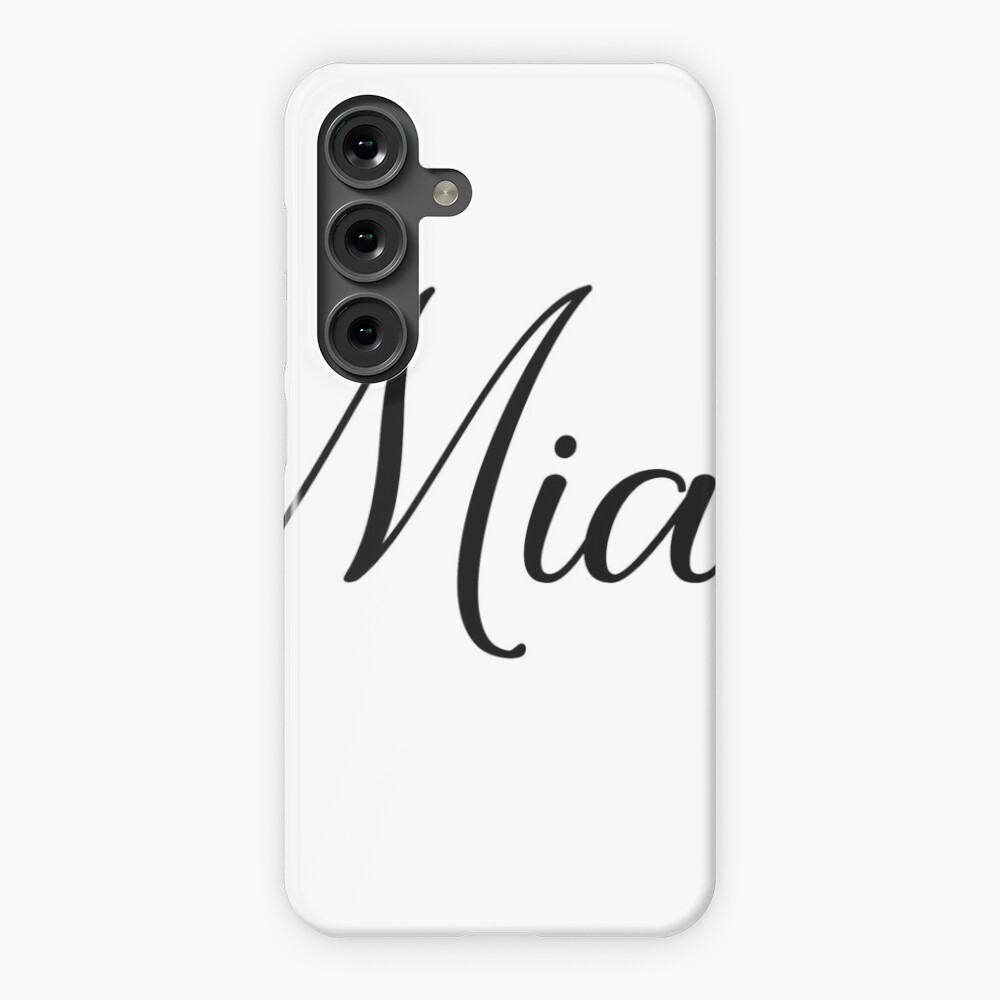 "mia script name sticker" Sticker for Sale by th3a | Redbubble